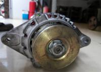 China 4TNE84 4TNE88 Second Hand Alternator 12V 55A For Excavator PC40 Yanmar55-7 119620-77201 for sale