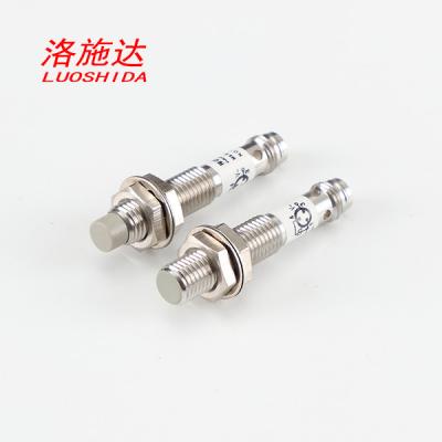 China 45mm M8 Cylindrical Inductive Proximity Sensor Swtich Pico Connector Metal Tube for sale