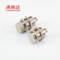China 10mm 15mm Cylindrical Inductive Proximity Sensor Switch DC M30 Shorter Brass Material Body With M12 Connector for sale