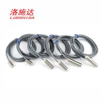 China IP67 M12 24VDC Cylindrical Inductive Proximity Sensor Metal Tube PNP NO Output With 2M Cable for sale