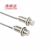 China Metal Tube M18 2 Wire Proximity Sensor 20-250VAC Cylindrical Inductive With 2M Cable for sale