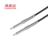 China Through Beam Fiber Optical M4 Sensor For 1M Or 2M Plastic Fiber Cable Probe for sale