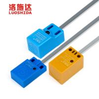 China LUOSHIDA Square Inductive Proximity Sensor 12V / 24V DC Q17 Q18 Q18C Size ABS Housing for sale