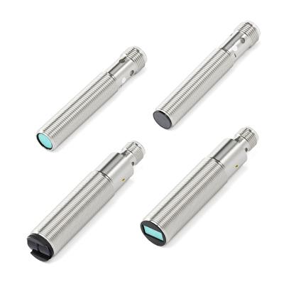 China M12 M18  NPN PNP NO NC 200mm 300mm 500mm sensing distance diffuse laser photoelectric sensor for automated production line for sale