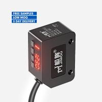 China NO NC effective cost reduction high speed response diffuse photo sensor intelligent digital display photoelectric switch for sale