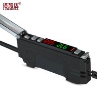 China RGB Three-Color Lighting Source Color-Sensitive NPN/PNP NO/NC Fiber Optic Amplifier Fiber Optic Detector Automated Mechanical for sale