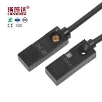 China Q10 DC Non-Flash NPN/PNP NO/NC Square Inductive Proximity Sensor with 2m Cable Screw Mounting Position Detection for sale