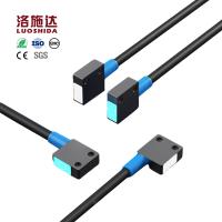 China Q14 Diffuse Photoelectric Laser Sensor NPN/PNP/NO/NC 100mm/300mm Sensing Distance IP65 Non-flush for sale