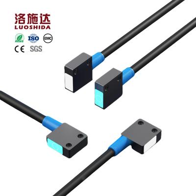 China Q14 Diffuse Photoelectric Laser Sensor NPN/PNP/NO/NC 100mm/300mm Sensing Distance IP65 Non-flush for sale