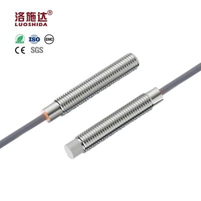 China Capacitive Proximity Sensor Flush/Non-flush Sensing Distance 1mm/2mm Stainless Steel Housing 10-30V DC NPN PNP Output for sale