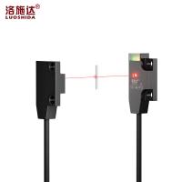 China LUOSHIDA GQT-CB11CNS Ultra Thin High-Speed Response Optical Switch Photoelectric Sensor NPN/PNP NO+NC Output Bracket Mount for sale