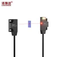 China LUOSHIDA GQT-CB11CNS Ultra Thin High-Speed Response Optical Switch Photoelectric Sensor NPN/PNP NO+NC Output Bracket Mount for sale