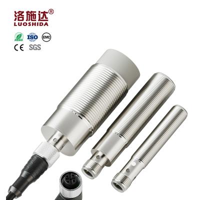 China M12 DC Two-Wire Inductive Proximity Sensor, 2-8mm Detection Distance, Flush / Non-Flush for sale