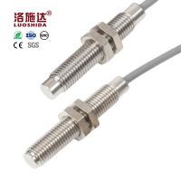 China High Precision 2M Cable NPN/PNP Output M8 Stainless Steel Metal Face Inductive Proximity Sensor for sale