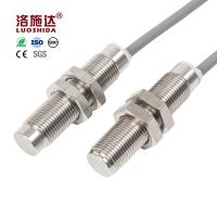 China Metal Face Inductive Proximity Sensor with 2M Cable NPN/PNP Output Flush/Non-Flush Mounting for sale