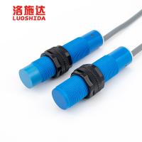 China Threaded Waterproof Plastic Capacitive Proximity Sensor for Plastic Pipe Fitting with NPN/PNP Output for sale