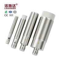 China Luoshida M12-M12 60mm Capacitive Proximity Sensor Stainless Steel 1-2mm M12 4-Pin Connector NPN/PNP IP67 10-30V DC for sale