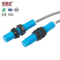 China JIMOU M12 NPN PNP NO NC Flush Mounting Capacitive Proximity Sensor for Plastic Pipe Fitting Liquid Level Sample Available for sale
