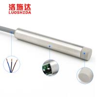 China DC10-30V D6.5 Smooth Body Flush Cylindrical Inductive Proximity Sensor High Accuracy Proximity Switch NPN/PNP Output for sale