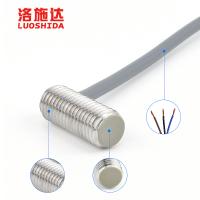 China LUOSHIDA 24V DC Ultra Short Inductive Ranging Distance Industrial Proximity Sensor Switch Screw Installation M8 for sale