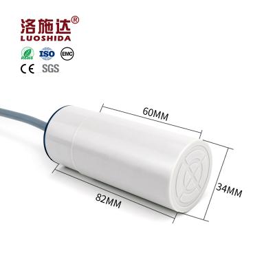China Plastic-D34 Capacitive Proximity Sensor for Plastic Pipe Fitting NPN/PNP Output Flush Mounting for sale