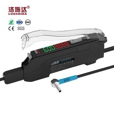 China JIMOU M4 Digital Laser Infrared Detector Sensor | 100mm | 0.5mm Spot | NPN/PNP NO/NC Output | 10-30VDC | LRS Series for sale