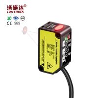 China LUOSHIDA S400MN Laser Displacement Sensor 30-400mm High Precision Distance Measurement NPN Dual Output IP67 12-24V DC Retro for sale