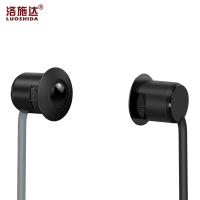 China LUOSHIDA D12 Infrared Beam Photoelectric Sensor FDT-125MNO-TZ Bracket Mount Anti-Strong Light 5M DC 10-30V NPN/PNP Output for Warehouse Logistics Sorting Conveyor for sale