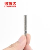 China M6 Flush small Inductive Proximity Sensor IP67 Stainless Steel Housing Anti‑interference 2m Cable for Automated Metal Detection for sale