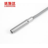 China M6 Flush small Inductive Proximity Sensor IP67 Stainless Steel Housing Anti‑interference 2m Cable for Automated Metal Detection for sale