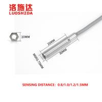 China M6 Flush small Inductive Proximity Sensor IP67 Stainless Steel Housing Anti‑interference 2m Cable for Automated Metal Detection for sale