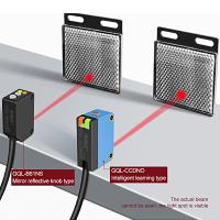China LUOSHIDA Retro‑reflective Photoelectric Sensor 30‑3000mm Adjustable Sensing Distance NPN PNP Normally Open Normally Closed 12‑24VDC For Packaging Conveyor Belt Object Detection for sale