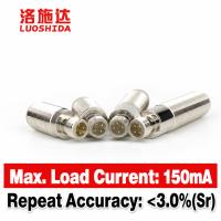 China LUOSHIDA Plug‑in M18 Inductive Proximity Sensor 5‑16mm Detect Range M12 4Pin Connector NPN PNP NO NC IP67 Waterproof 10‑30VDC Inductive Switch For Metal Sensing Industrial Machinery for sale