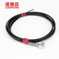 China T310 T410 T610 M3 M4 M6 Through Beam Fiber Optic Sensor 1000mm Sensing Distance 90 Degree Elbow for Automated Machinery for sale