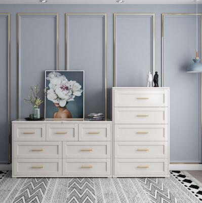 China E1 Grade Solid Wood Side Table Cabinet 15mm / 18mm / 20mm Top Thickness for sale