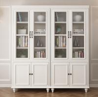 China Modern  White Solid Wood Wardrobes Desk  For Bedroom Closets for sale