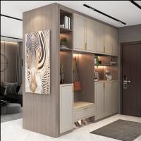 China 3D design diagram Shoes Cabinet  For Living Room Display Cabinet for sale