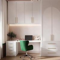 China White Side Door Damping Track Desk  Bedroom Wardrobe Closets for sale