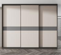 China Left And Right Sliding Doors Wardrobe  Cabinet For Bedroom Closets for sale
