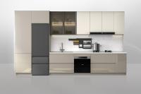 China Custom Open Kitchen Cabinet Paint Overall Modular Kitchen Pantry Cabinet for sale