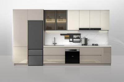 China Custom Open Kitchen Cabinet Paint Overall Modular Kitchen Pantry Cabinet for sale