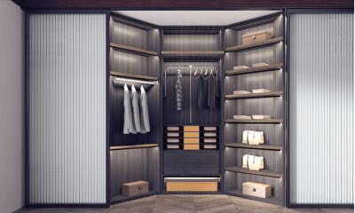 China Custom Made  Cheap  Corner Wardrobe Furniture  Custom Corner Vanity for sale
