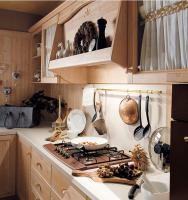 China Archaize Real Wood Kitchen Cabinets Solid Wood Cabinet Door Panels for sale