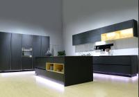 China 3C High Gloss Lacquer l shape kitchen cabinet Modular Stainless Steel 0.9m stuya for sale