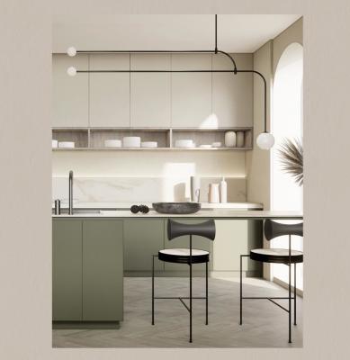 China ISO 4001 Kitchen Machinery Equipment plywood Waterproof Home Kitchen Cabinet stuya for sale