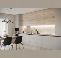 China Melbourne white Kitchen Cabinet Knobs Luxury Kitchen Cabinet Stuya 850mm for sale