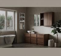 China 600mm Small Bathroom Storage Table Modern SGS Dressing And Washing Basin for sale
