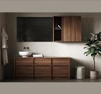 China 600mm Small Bathroom Storage Table Modern SGS Dressing And Washing Basin for sale