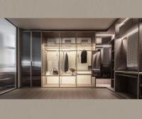 China Rest Equipment custom modern furniture White Walk In Closet 2400mm stuya for sale