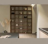 China Design Bookshelf Custom Wall Cabinets Living Room Display Cabinet 2000mm * 400mm for sale